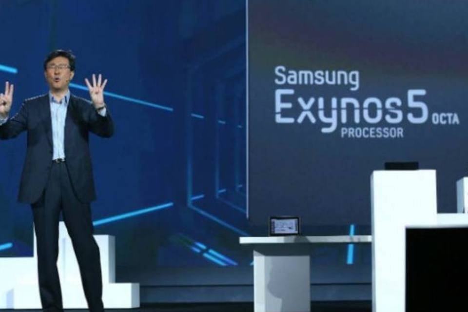 Samsung anuncia processador de 8 núcleos para smartphone | Exame